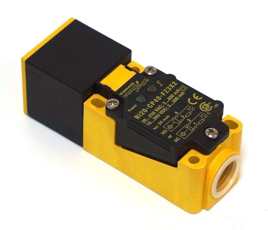 NEW TURCK NI20-CP40-FZ3X2/S10 PROXIMITY SENSOR 13411 , NI20CP40FZ3X2S10 ...