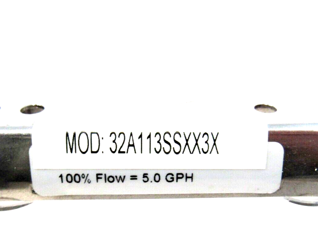 NEW UGSI CHEMICAL FEED 32A113SSXX3X PURGE METER - SB Industrial Supply ...