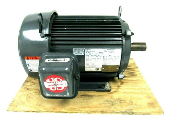 NEW US MOTORS 6206-2ZJC3 ELECTRIC MOTOR 3HP 1765 RPM AD81A 3PH ...