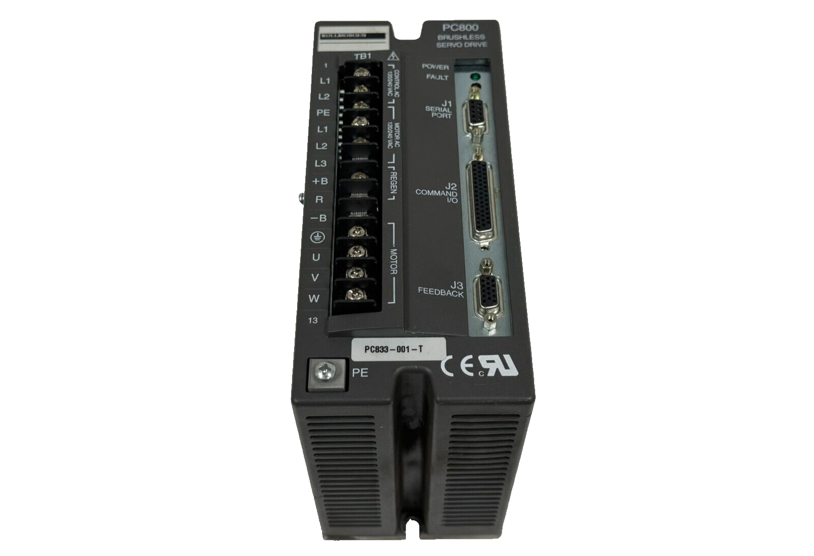 USED KOLLMORGEN PC833-001-T SERVO DRIVE PC800 PC833001T - SB Industrial ...