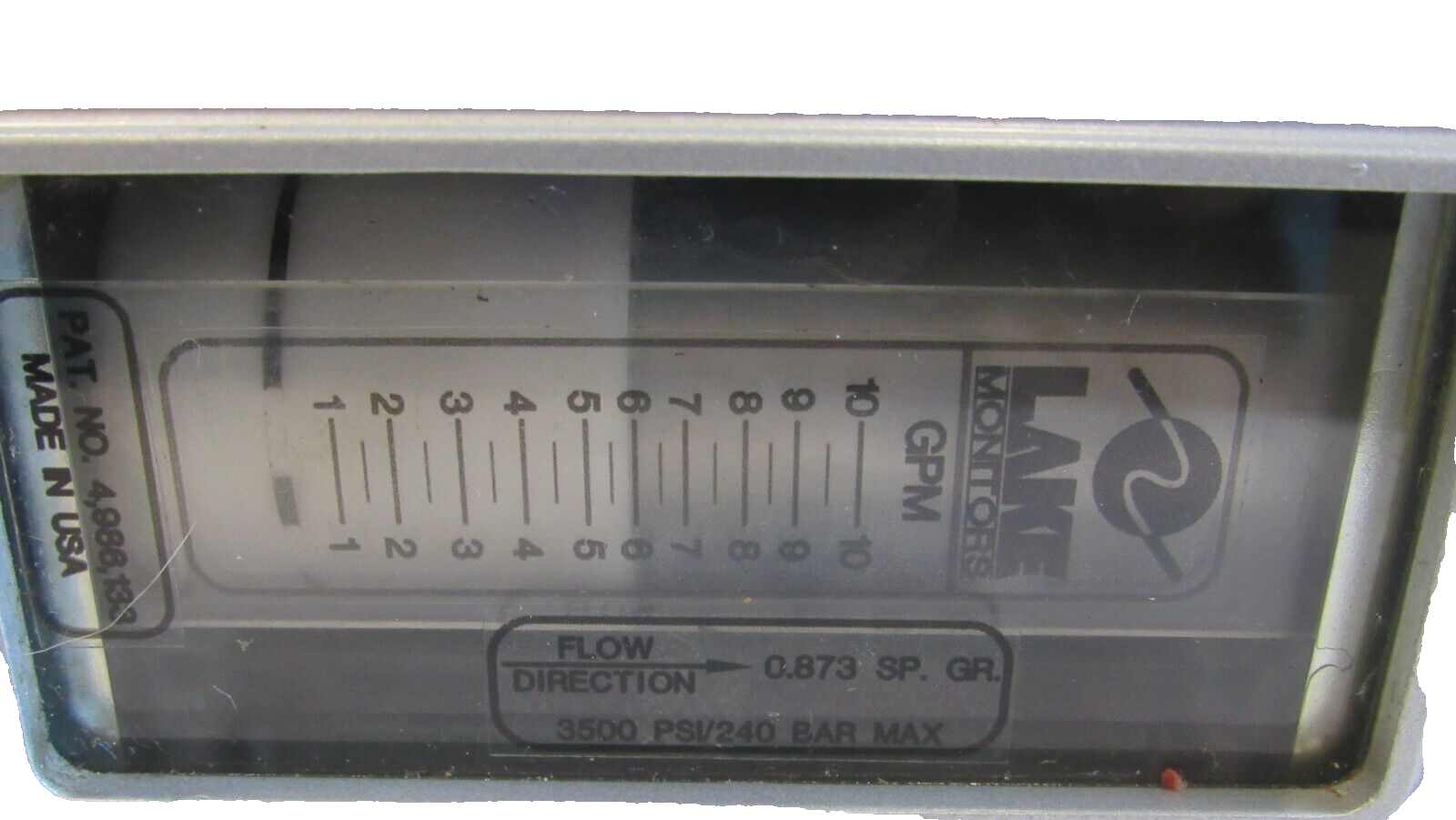 USED LAKE MONITORS R3A-6HG-10 FLOW RATE TRANSMITTER R3A6HG10 - SB ...