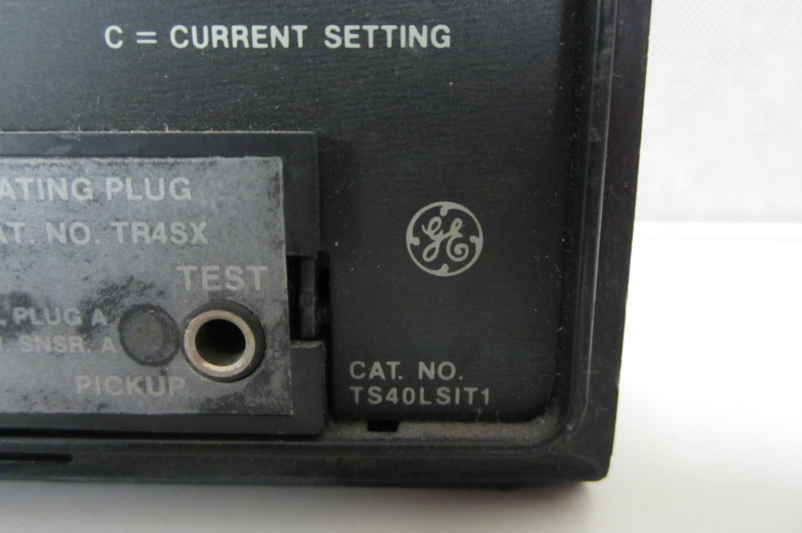 GENERAL ELECTRIC RMS-9 TS40LSIT1 MICROVERSA TRIP PROGRAMMER - SB ...