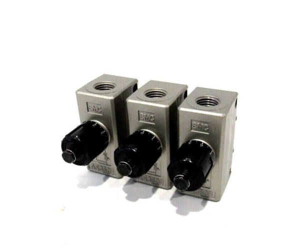 LOT OF 3 NEW SMC AS3500 SPEED CONTROLS - SB Industrial Supply, Inc.