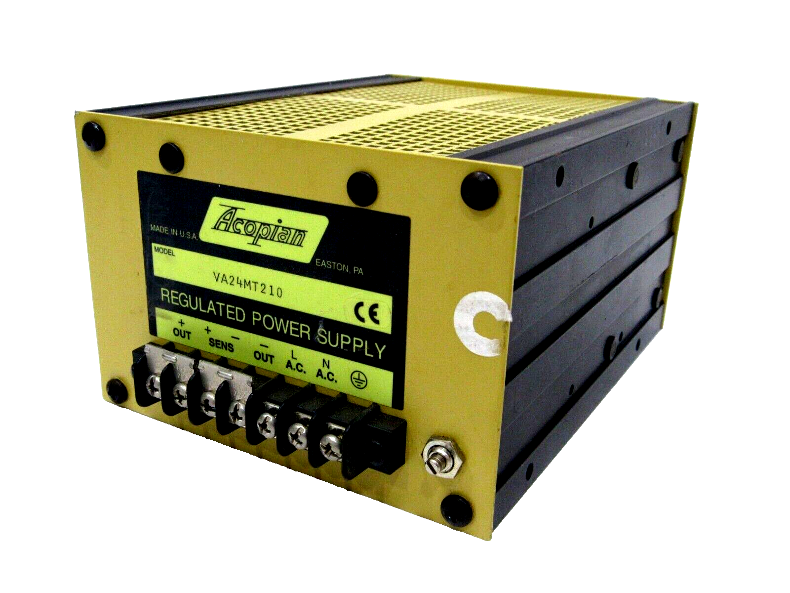 NEW ACOPIAN VA24MT210 REGULATED POWER SUPPLY - SB Industrial Supply, Inc.