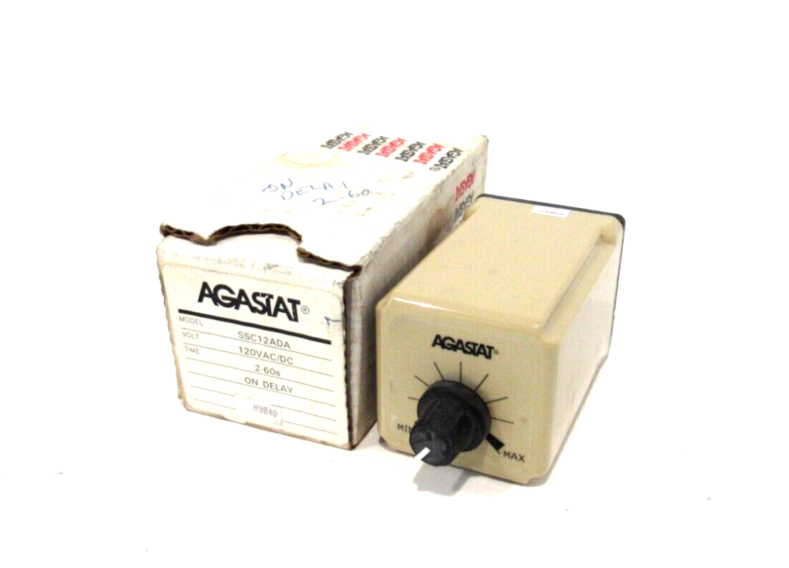 NEW AGASTAT SSC12ADA TIMING RELAY - SB Industrial Supply, Inc.