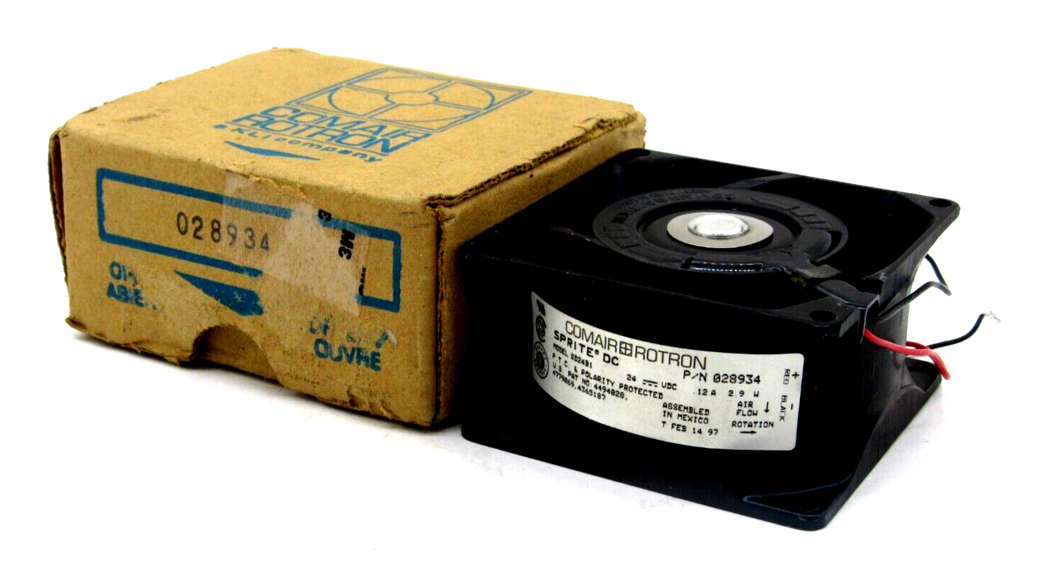 NEW COMAIR ROTRON SD24B1-028934 FAN AXIAL SD24B1 028934 - SB Industrial ...