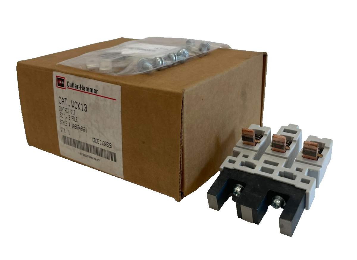 NEW CUTLER-HAMMER WCK13 CONTACT KIT 3-POLE SIZE-1 - SB Industrial ...