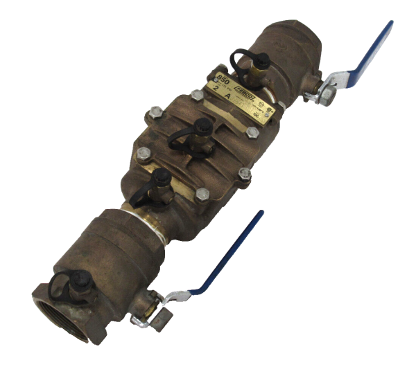 NEW FEBCO 850 DOUBLE CHECK BACK FLOW PREVENTER ASSEMBLY 2" TYPE DC - SB ...