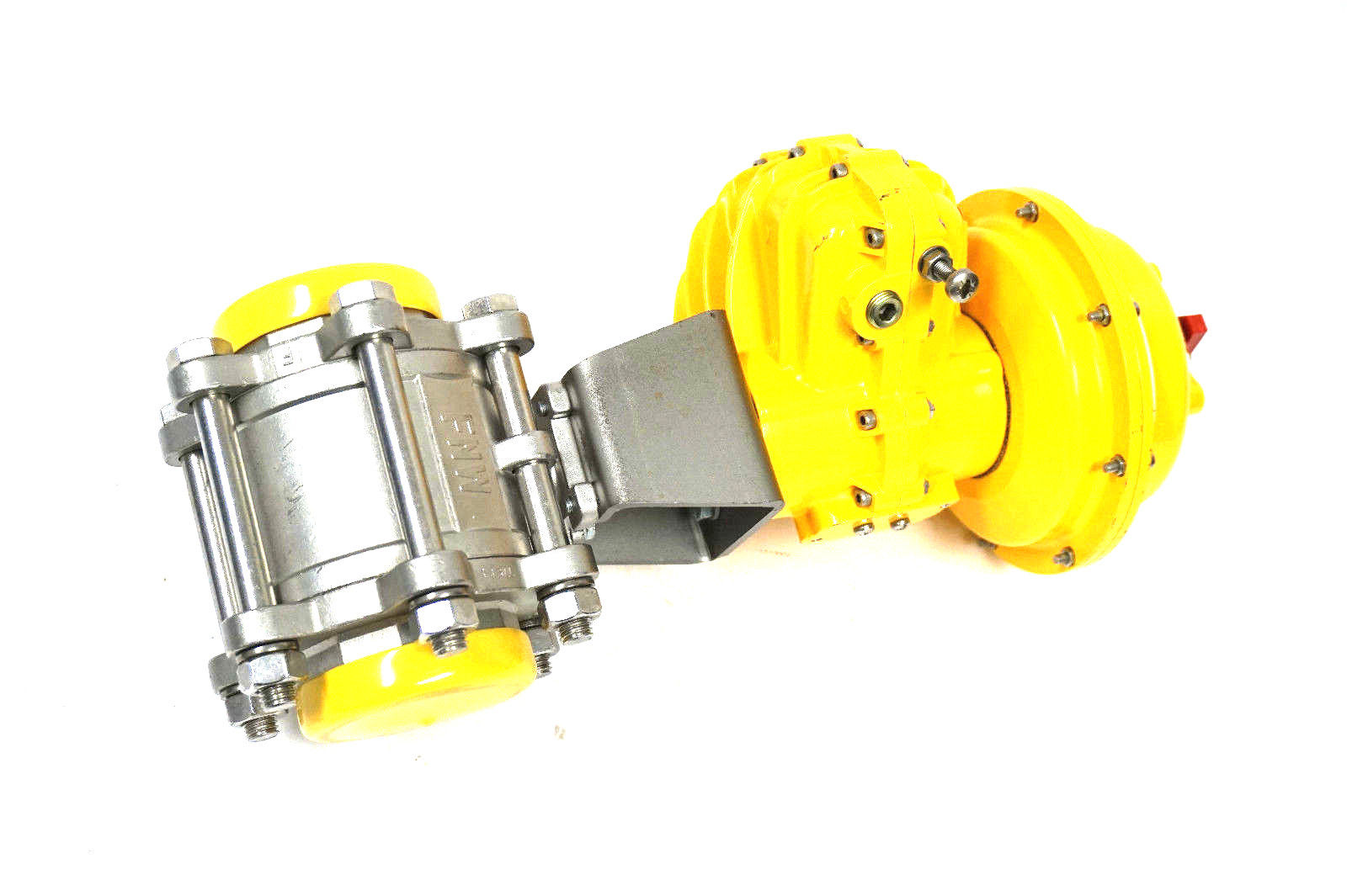 NEW FERGUSON GU9 9NU PNEUMATIC VALVE POSITIONER WITH CF8M1500WOG VALVE ...