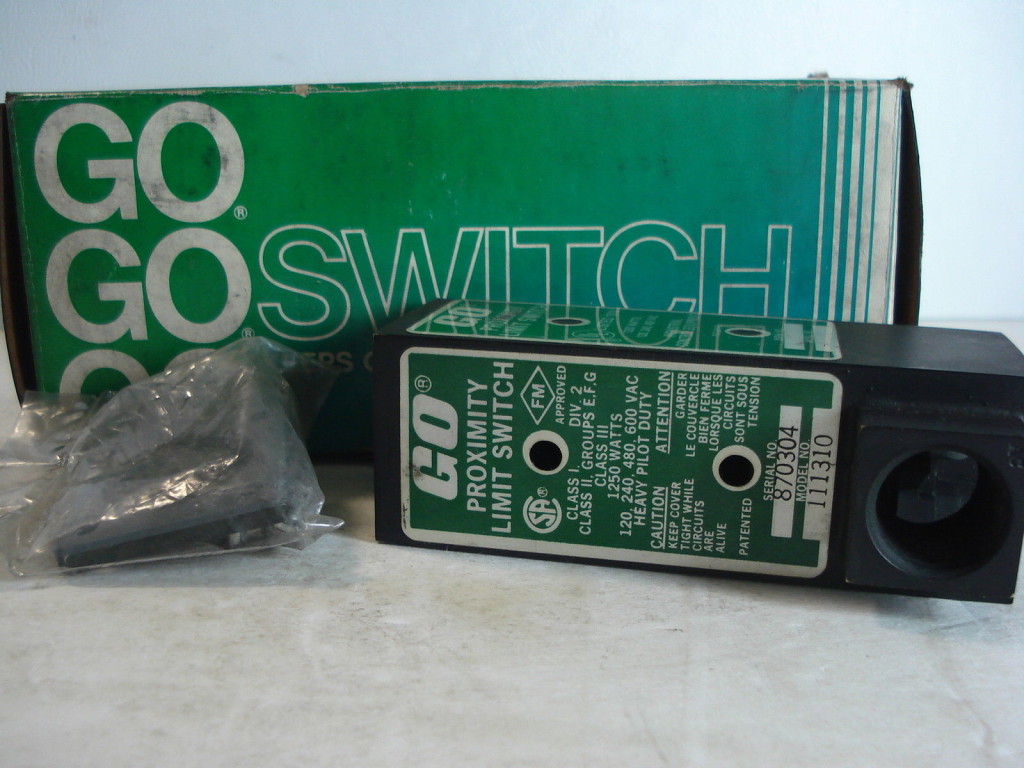 NEW GO PROXIMITY LIMIT SWITCH 111310 - SB Industrial Supply, Inc.