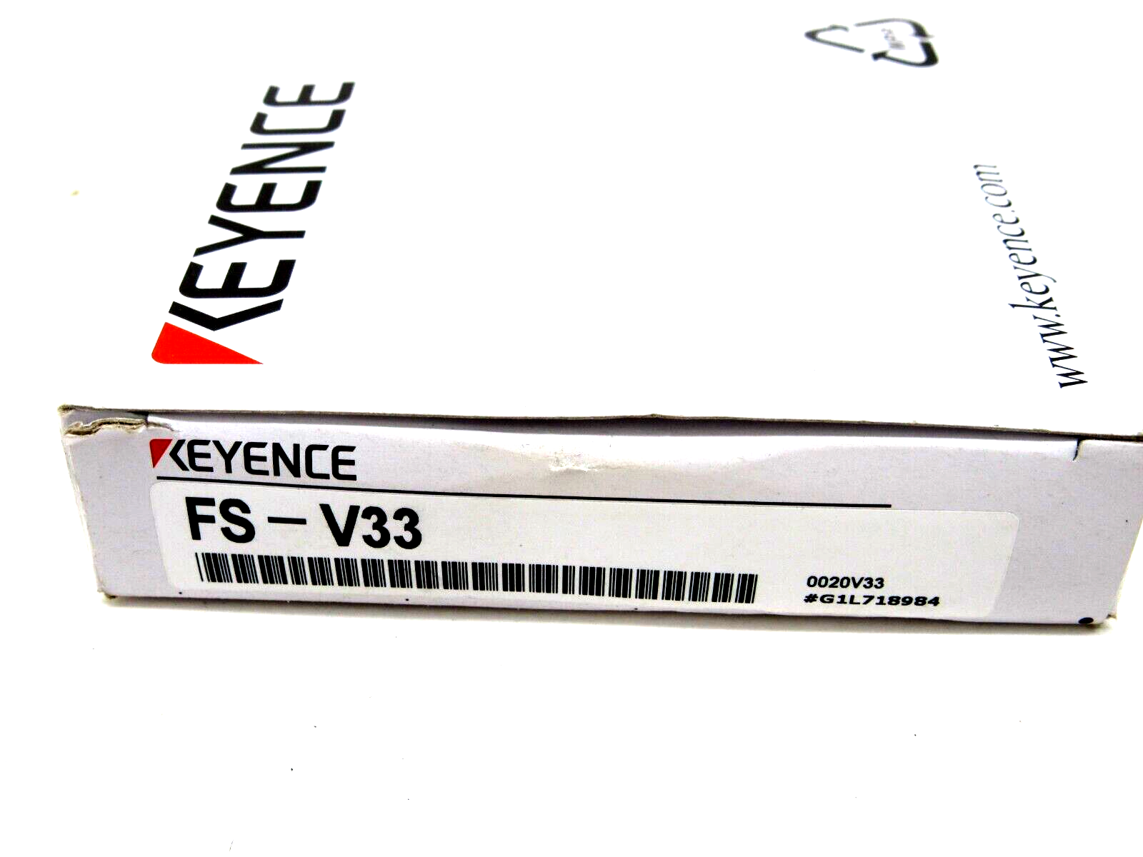 NEW KEYENCE FS-V33 PHOTOELECTRIC AMPLIFIER FSV33 - SB Industrial Supply ...