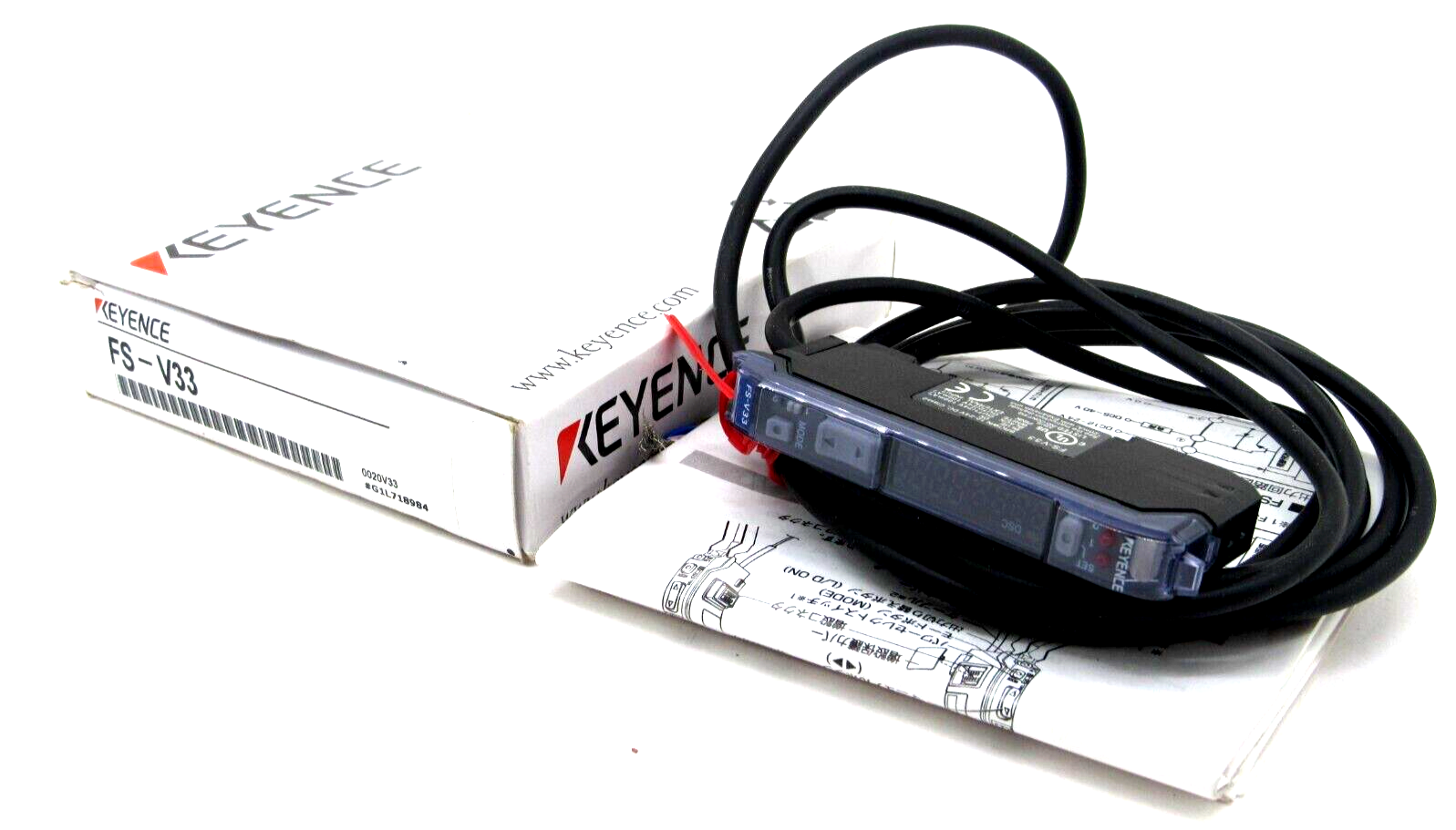 NEW KEYENCE FS-V33 PHOTOELECTRIC AMPLIFIER FSV33 - SB Industrial Supply ...