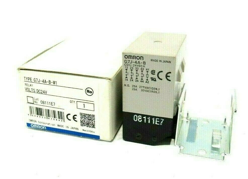 NEW OMROM G7J-4A-B-W1 POWER RELAY 24VDC G7J4ABW1 - SB Industrial Supply ...