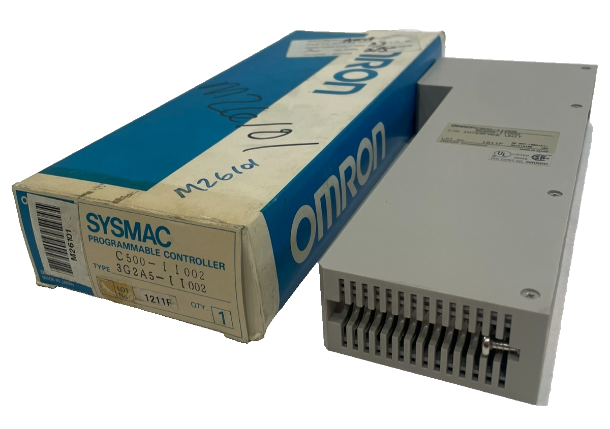 NEW OMRON C500-II002 PROGRAMMABLE CONTROLLER 3G2A5II002 C500II002 - SB Industrial Supply, Inc.