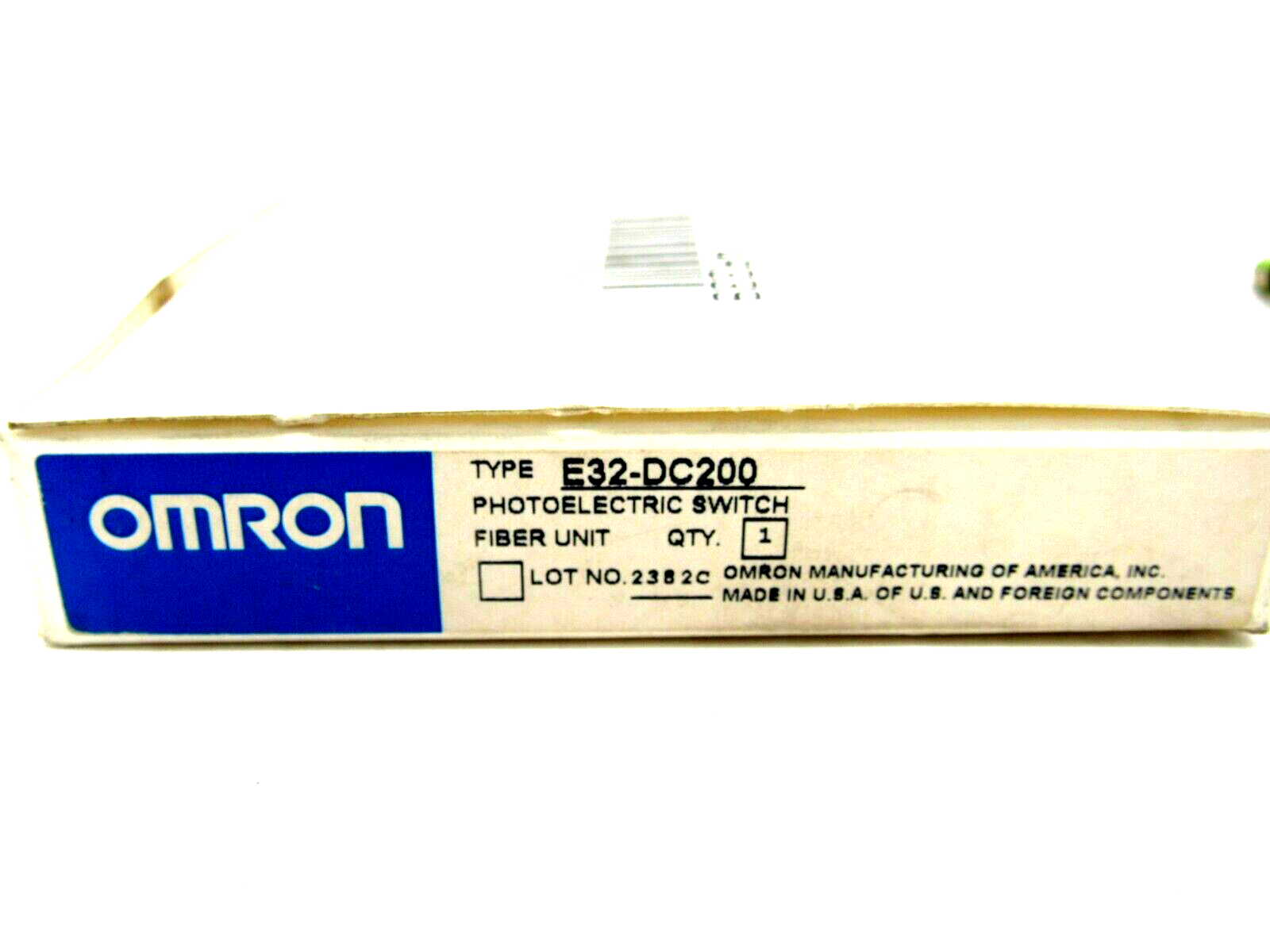 NEW OMRON E32-DC200 PHOTOELECTRIC SWITCH E32DC200 - SB Industrial ...