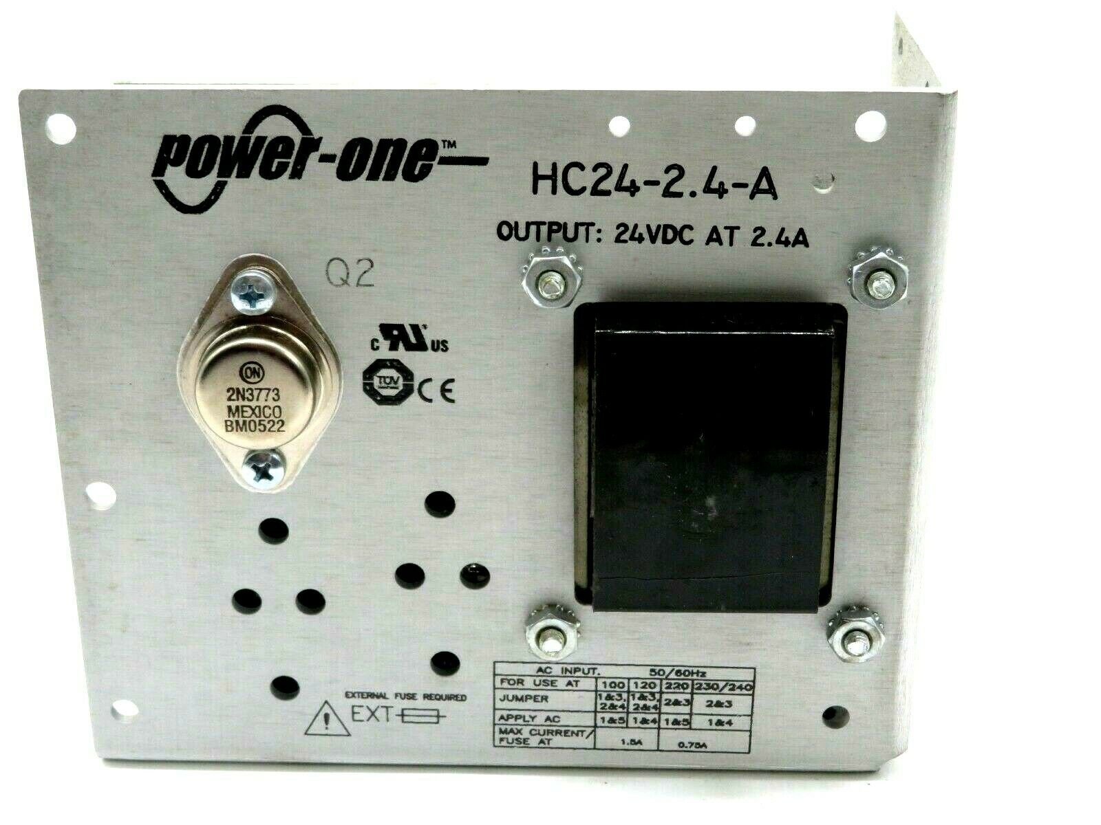 NEW POWER ONE HC24-2.4-A POWER SUPPLY HC2424A - SB Industrial Supply, Inc.