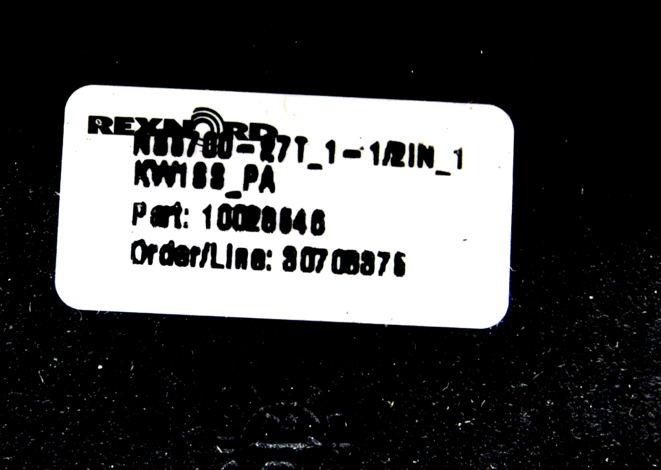 NEW REXNORD 10028546 SPROCKET NS5700-27T_1-1/2IN_1KW1SS_PA - SB ...