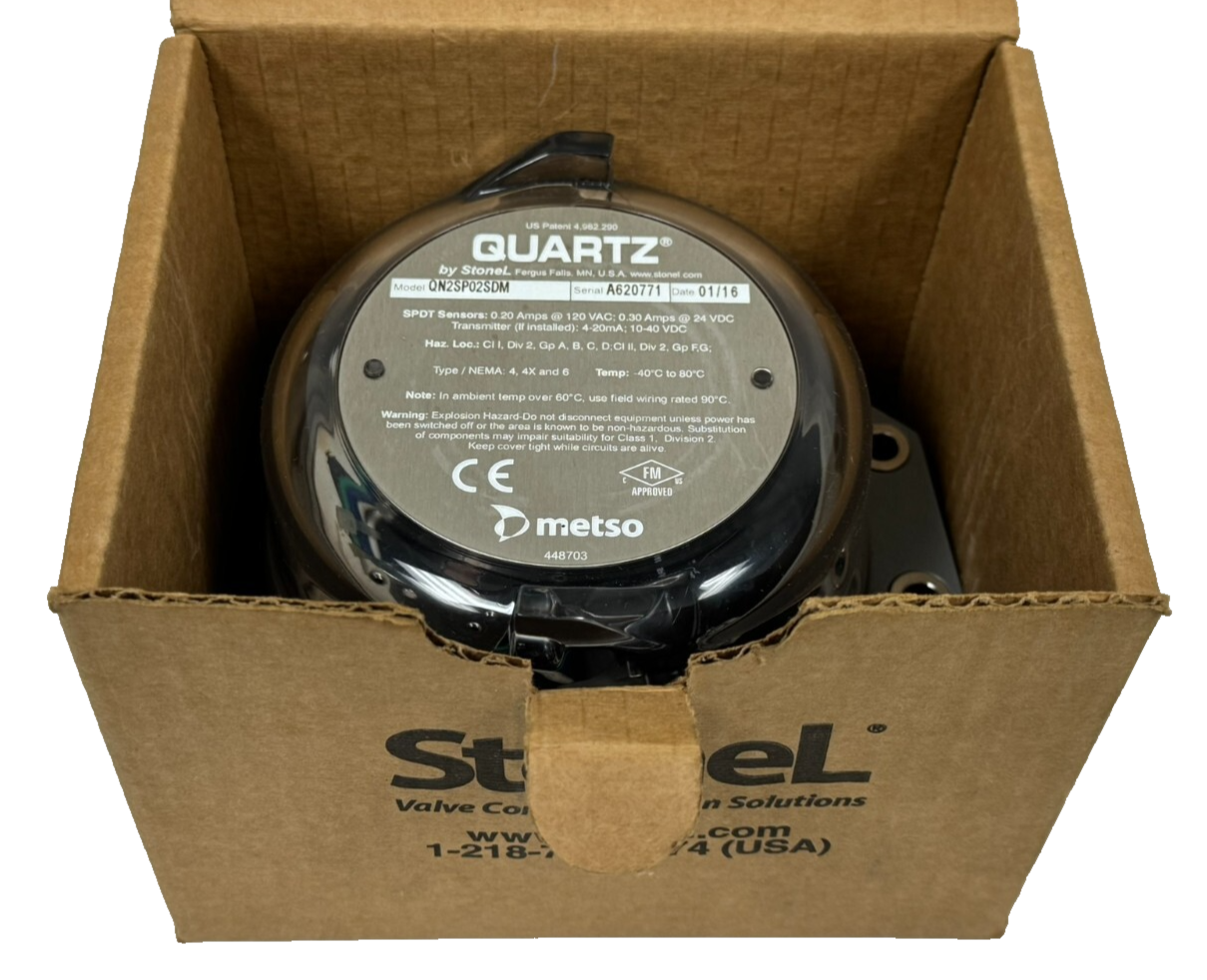 NEW STONEL QN2SP02SDM QUARTZ SENSOR - SB Industrial Supply, Inc.