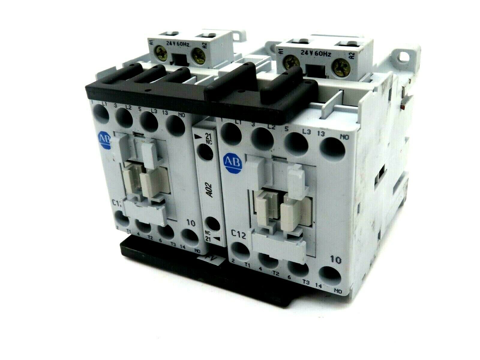 USED ALLEN BRADLEY 104-C12J22 REVERSING CONTACTOR 104C12J22 - SB ...