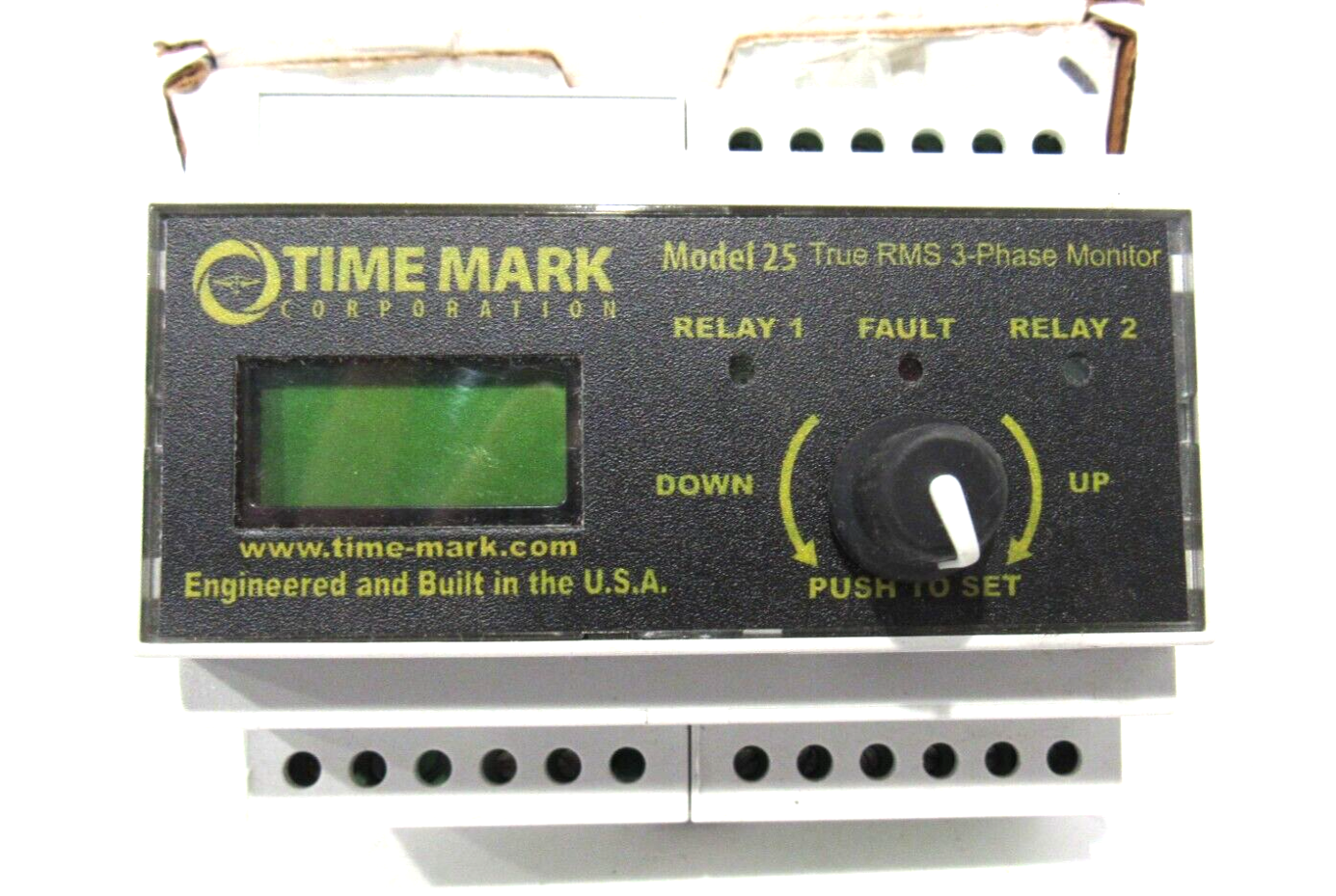 USED TIME MARK MODEL 25 3 PHASE VOLTAGE MONITOR - SB Industrial Supply ...