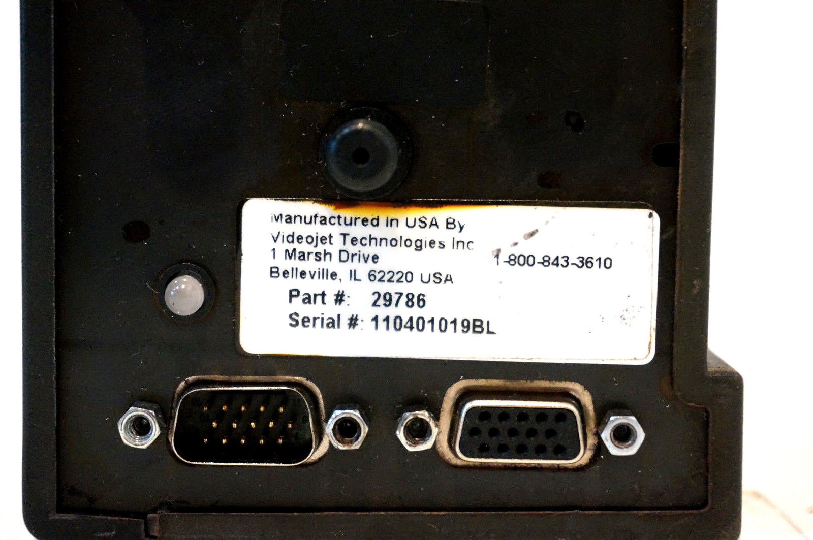 MARSH VIDEOJET 29786 PATRION PLUS PRINTHEAD - SB Industrial Supply, Inc.