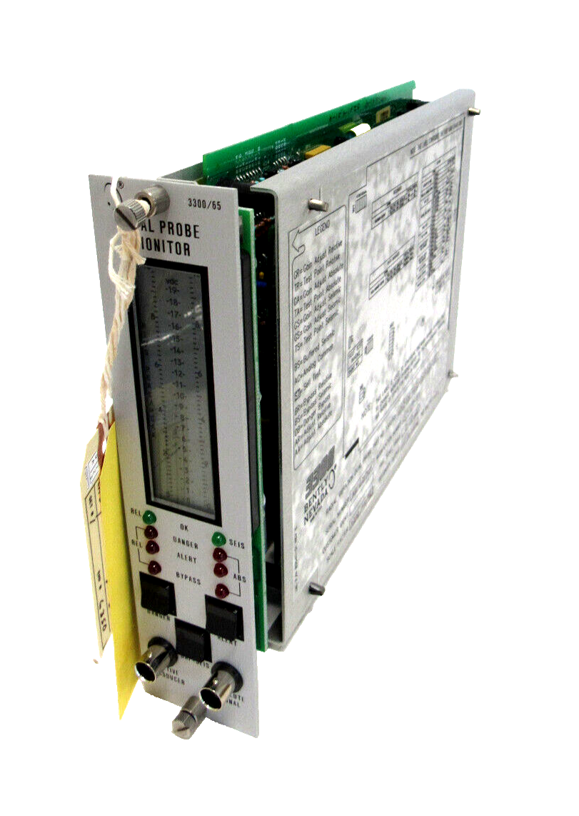 NEW BENTLEY NEVADA 3300/65 VIBRATION MONITOR 3300/65-02-01-00-00-00-01 ...