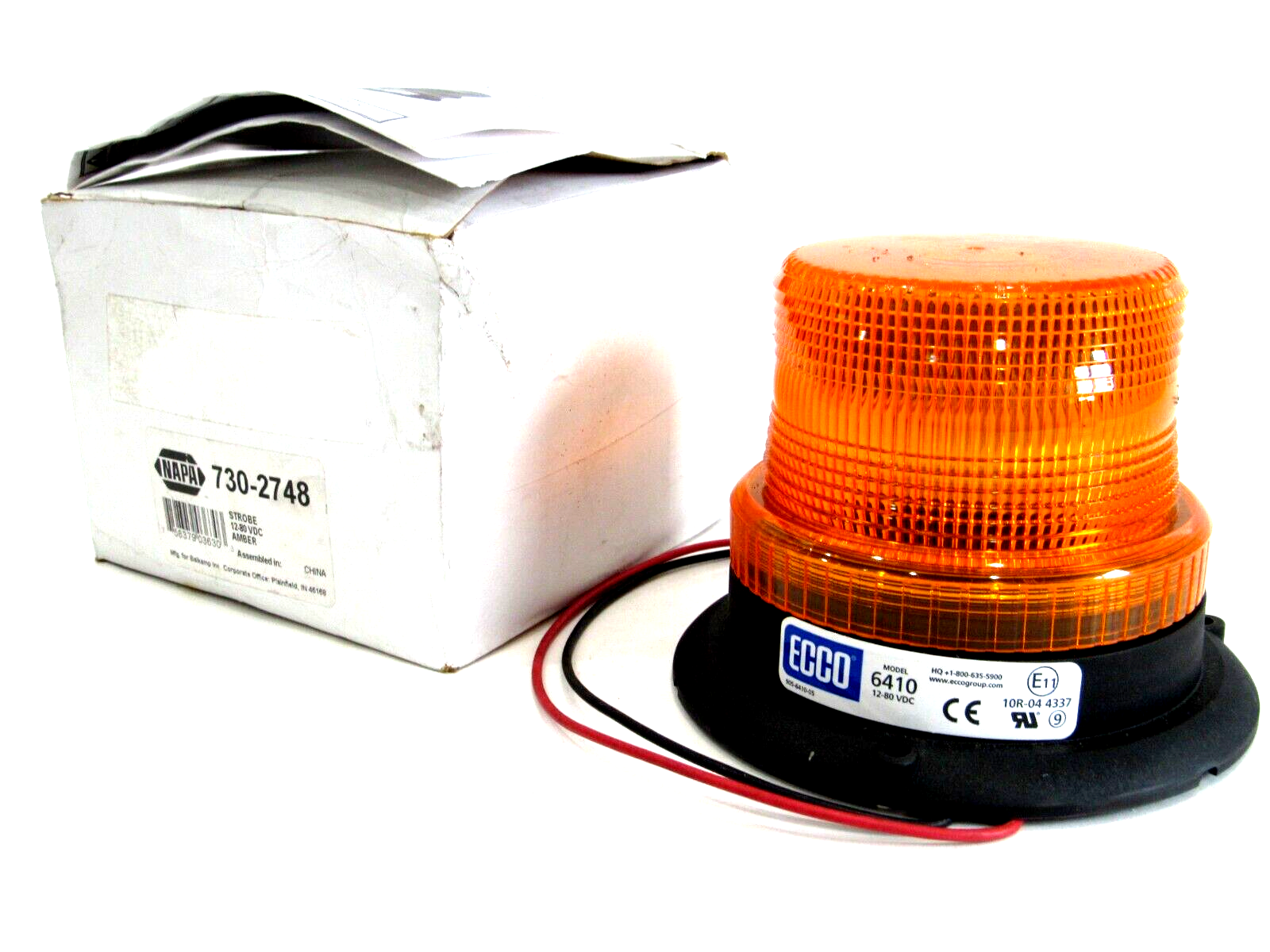 NEW ECCO 6410 LIGHT AMBER 12-80VDC - SB Industrial Supply, Inc.