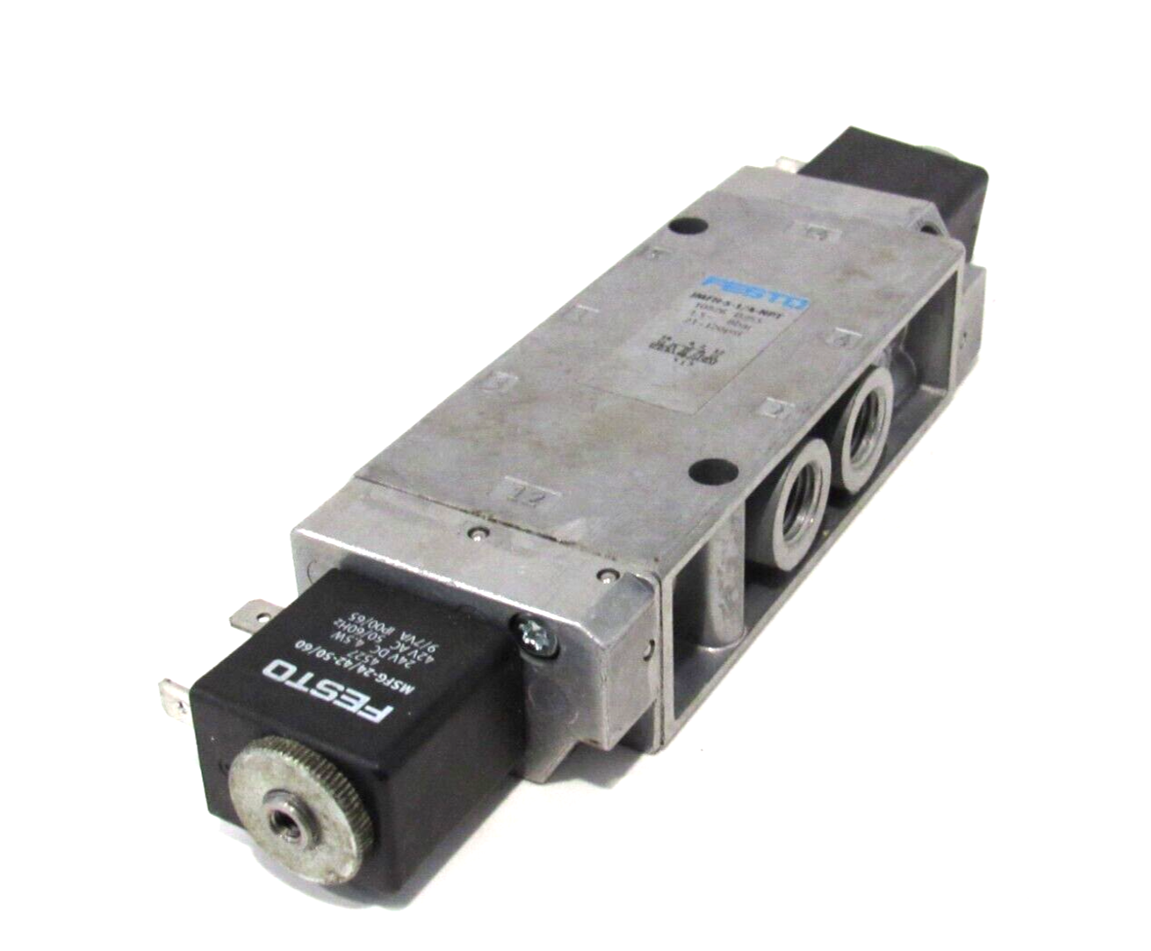 USED FESTO JMFH-5-1/4-NPT SOLENOID VALVE JMFH514NPT - SB Industrial ...