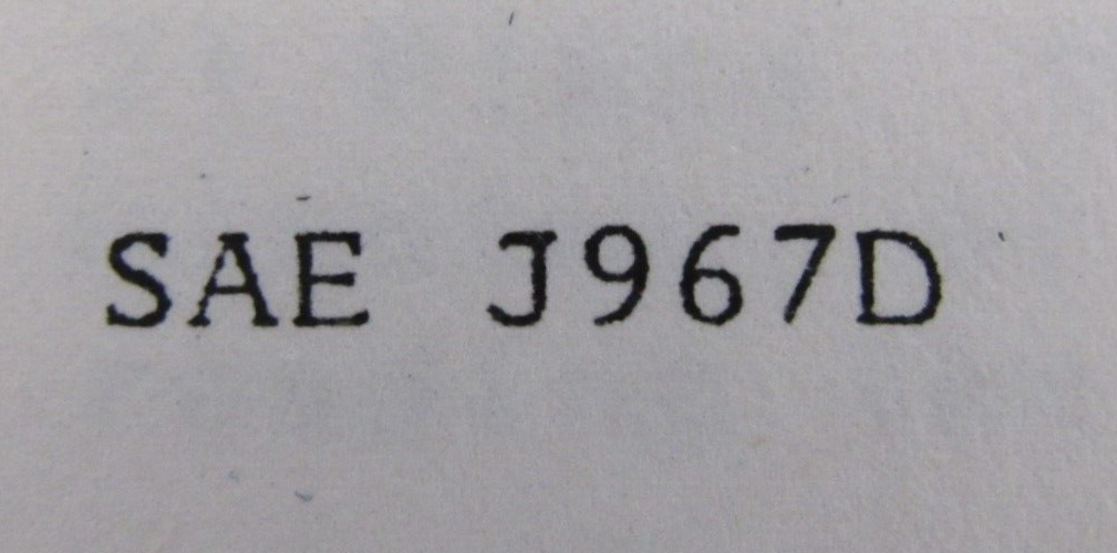 USED ROCK VALLEY SAE J967D VISCOR CALIBRATION FLUID TESTER SAEJ967D ...