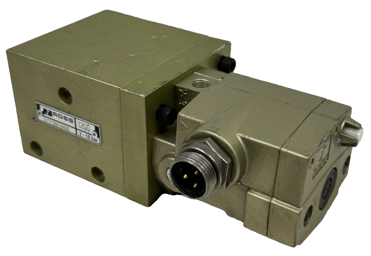 USED ROSS 2773B5996 SOLENOID CONTROL VALVE 2-10bar 26VA 110-120V 50 ...