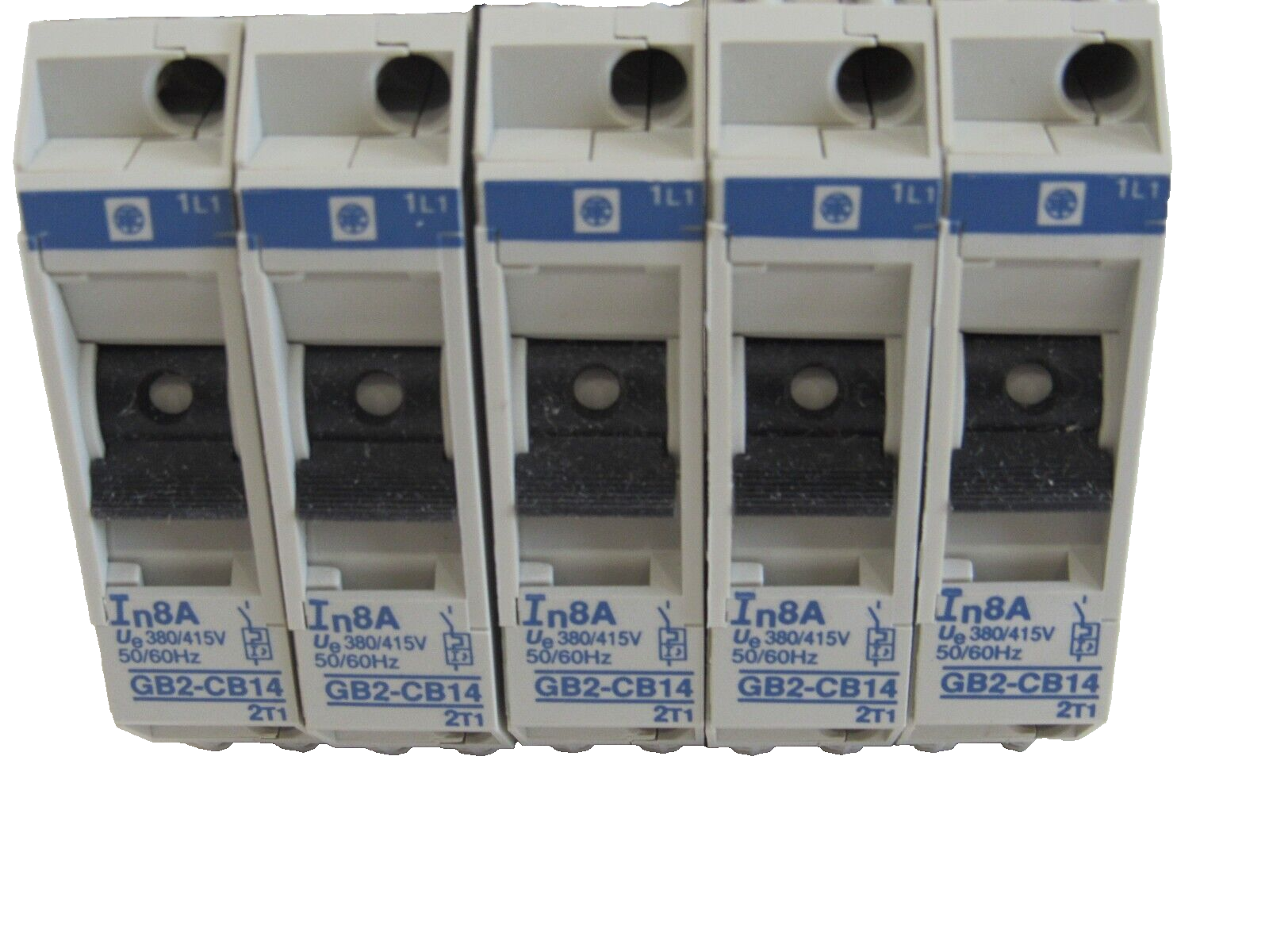 NEW 5 COUNT TELEMECANIQUE GB2-CB14 CIRCUIT BREAKER GB2CB14 - SB ...