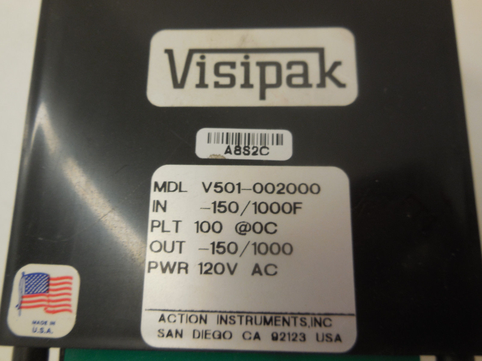 NEW ACTION INSTRUMENTS VISIPAK V501-002000 DISPLAY METER V501002000 ...