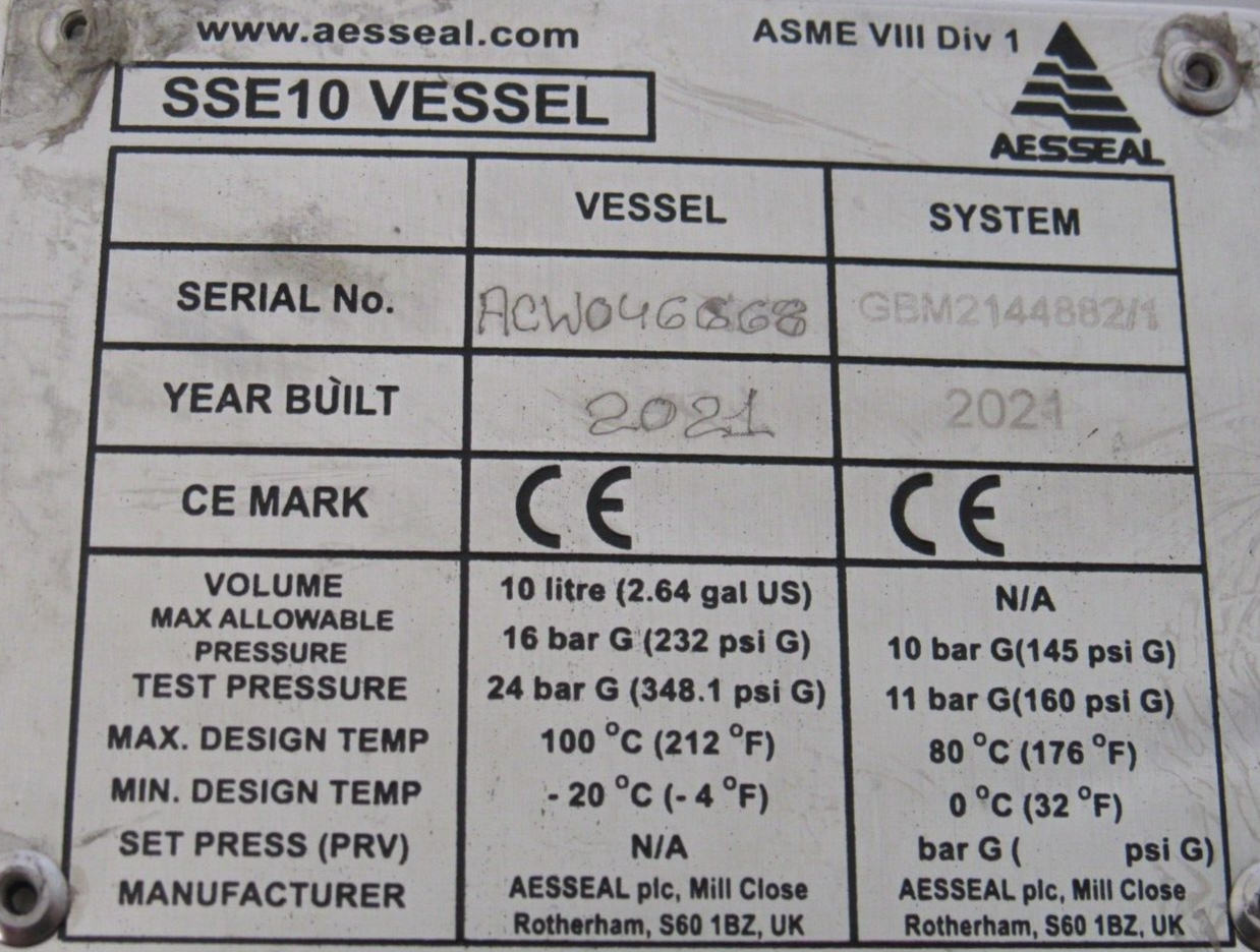 NEW AESSEAL SSE10 VESSEL VSE/W210-SA-B - SB Industrial Supply, Inc.