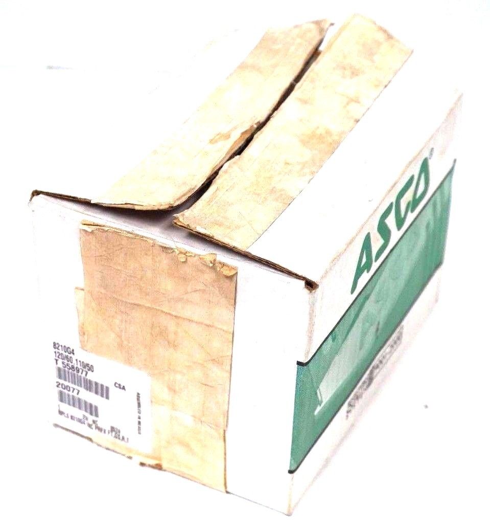 NEW ASCO 8210G4 SOLENOID VALVE 60/120V, 8.1W, 5-150PSI - SB Industrial ...