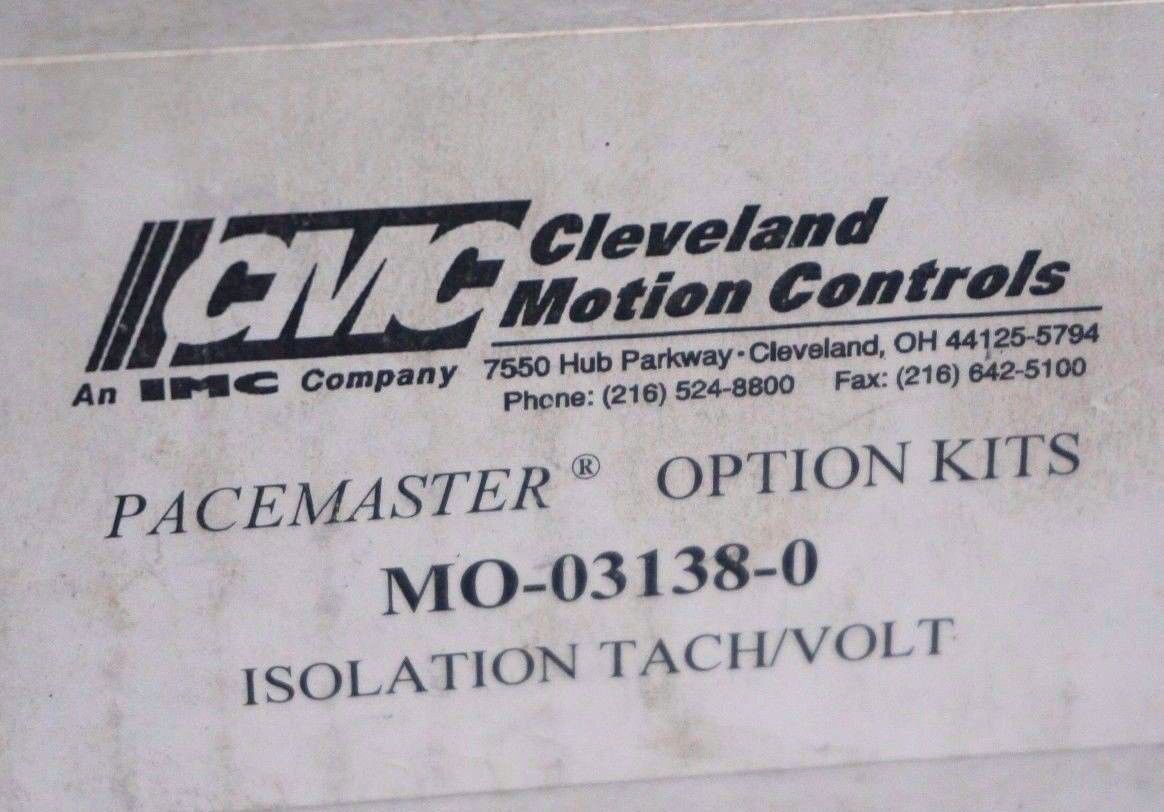 NEW CLEVELAND MOTION CONTROLS MO-03138-0 PACEMASTER OPTION KIT - SB ...