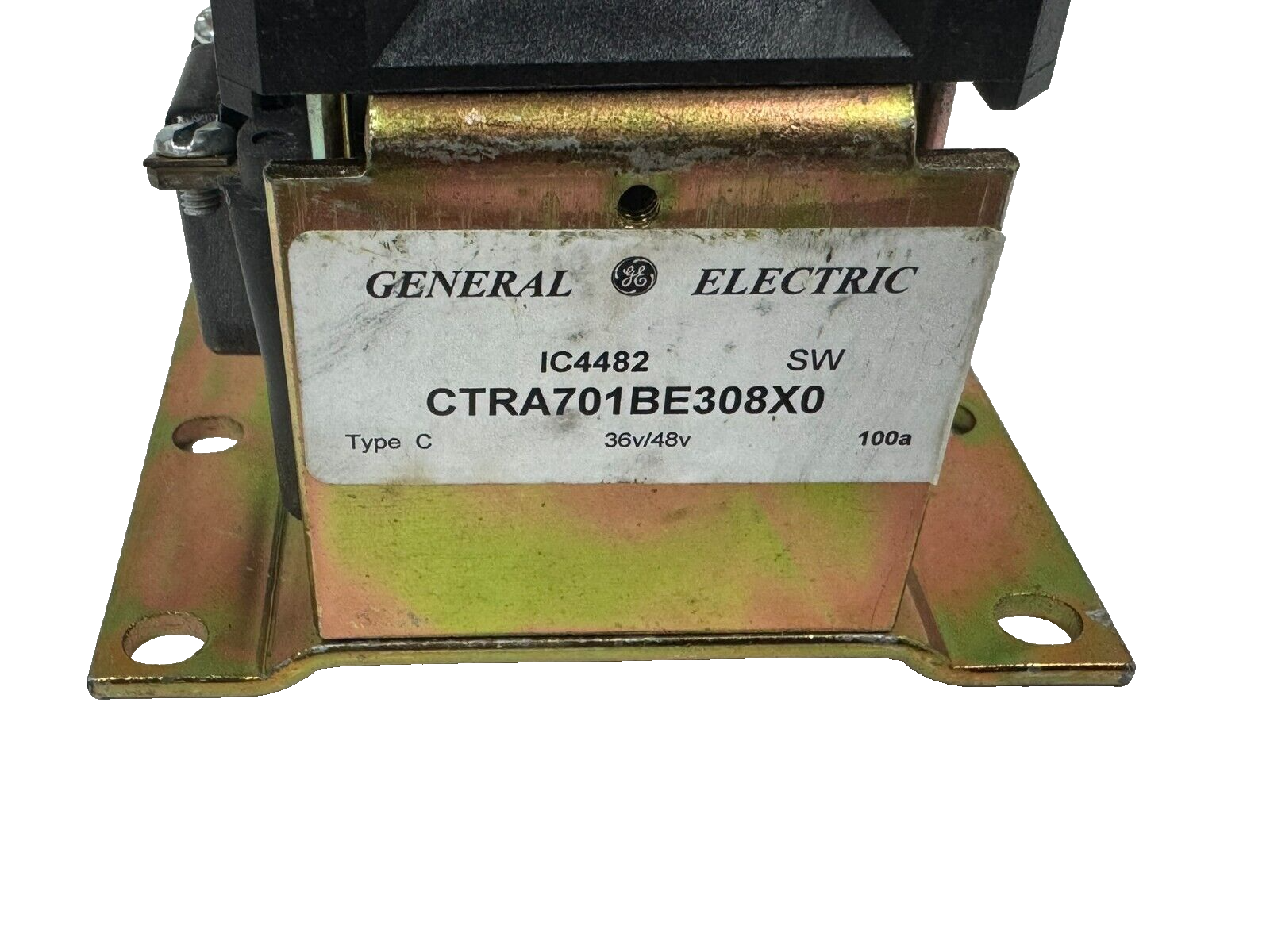 NEW GENERAL ELECTRIC IC4482-CTRA701BE308X0 CONTACTOR 36/48V 100A - SB ...