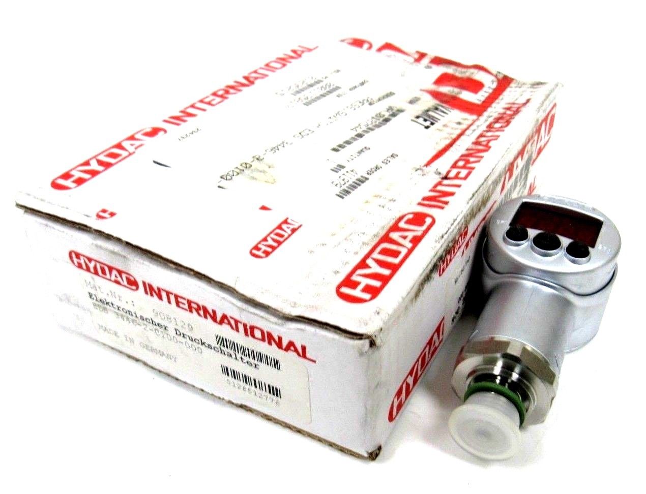 NEW HYDAC 908129 PRESSURE SWITCH EDS-3446-2-0100-000 - SB Industrial ...