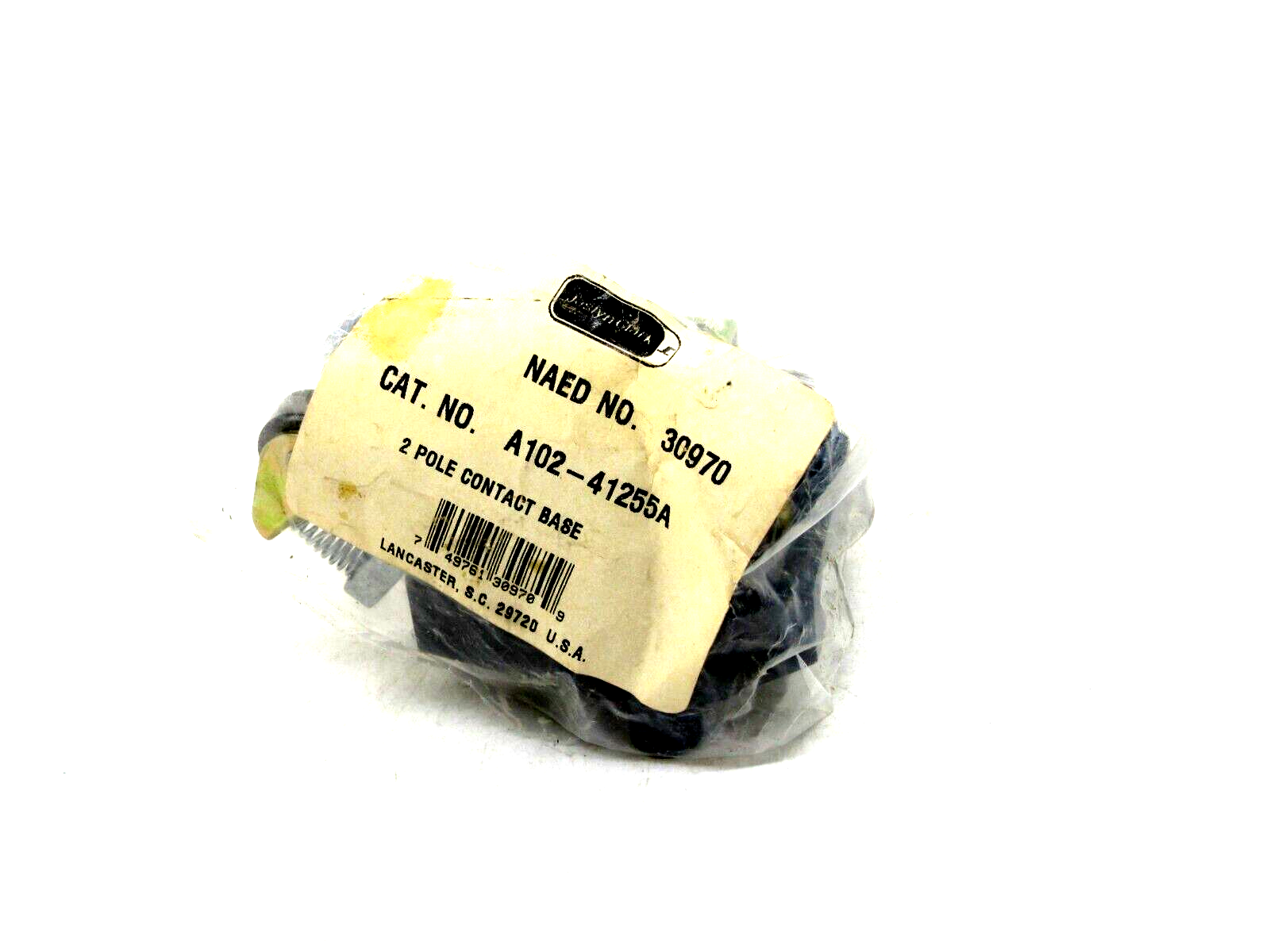 NEW JOSLYN CLARK A102-41255A 2 POLE CONTACT BASE A10241255A - SB ...