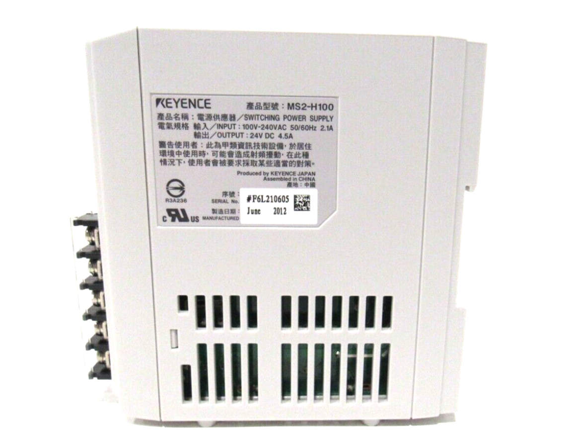 NEW KEYENCE MS2-H100 POWER SUPPLY MS2H100 - SB Industrial Supply, Inc.