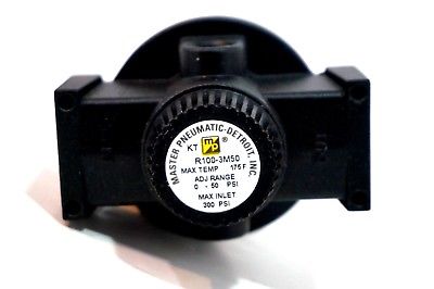 NEW MASTER PNEUMATIC R100-3M50 REGULATOR 3/8" R1003M50 - SB Industrial ...