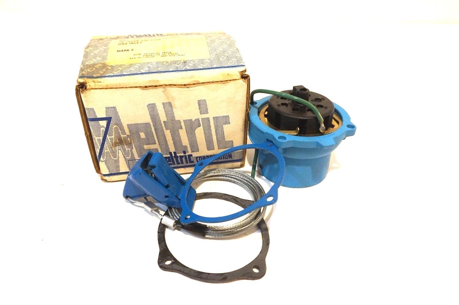 NEW MELTRIC 19-18080-338-A188 MULTI PIN PLUG DN9 INLET 1918080338A188 ...