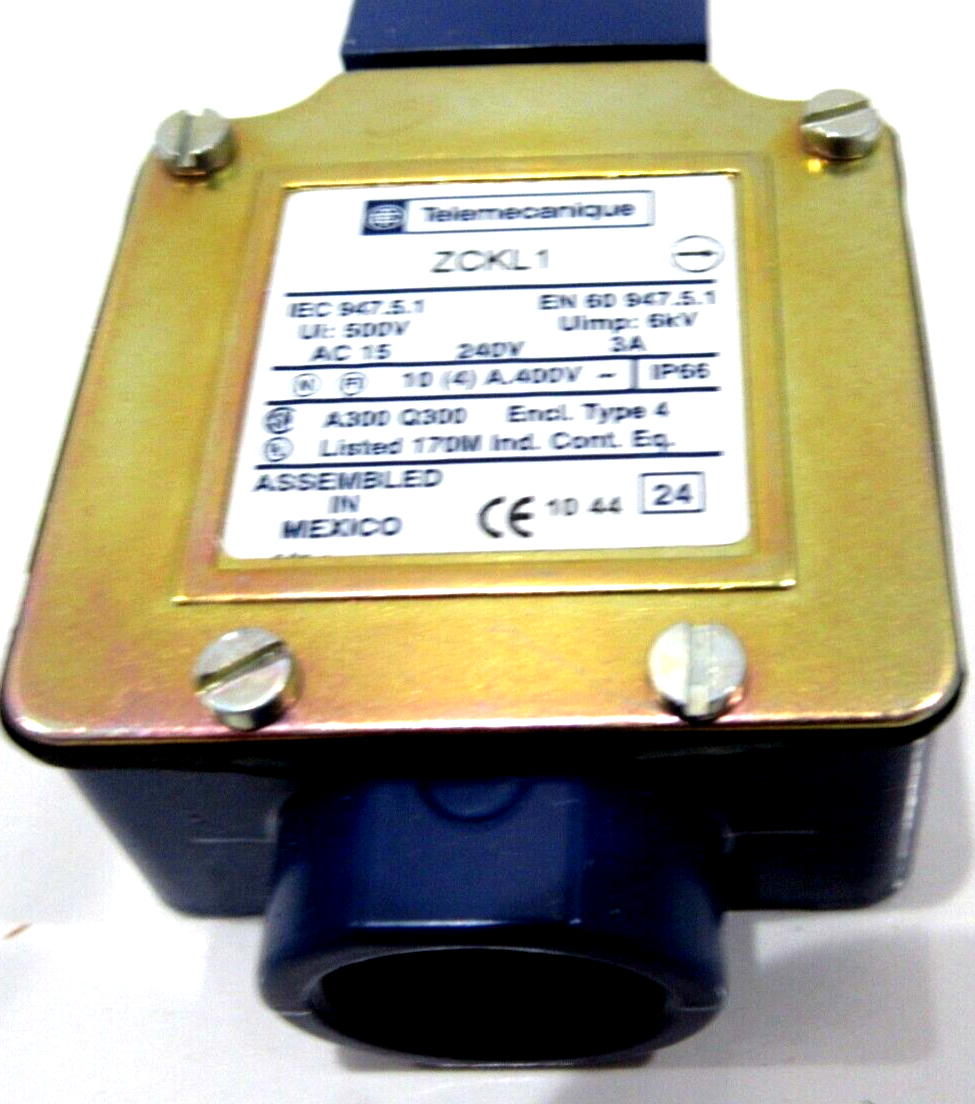 NEW SCHNEIDER ELECTRIC TELEMECANIQUE ZCKL1 LIMIT SWITCH BODY - SB ...