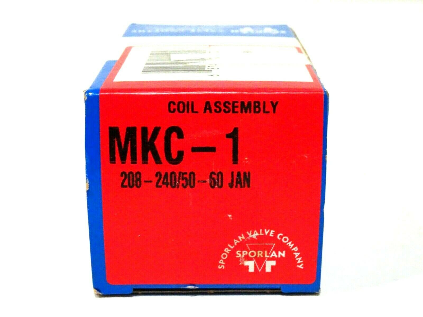NEW SPORLAN MKC-1 COIL ASSEMBLY MKC1 - SB Industrial Supply, Inc.
