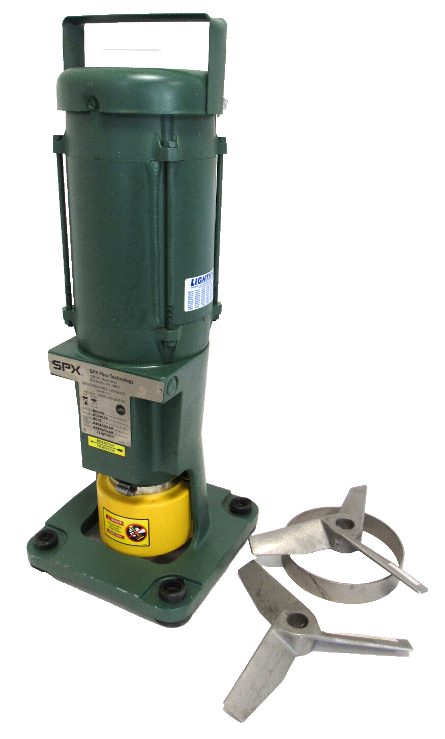 NEW SPX LIGHTNIN X6Q33 MIXER .33HP 230/460V 1" BORE - SB Industrial ...