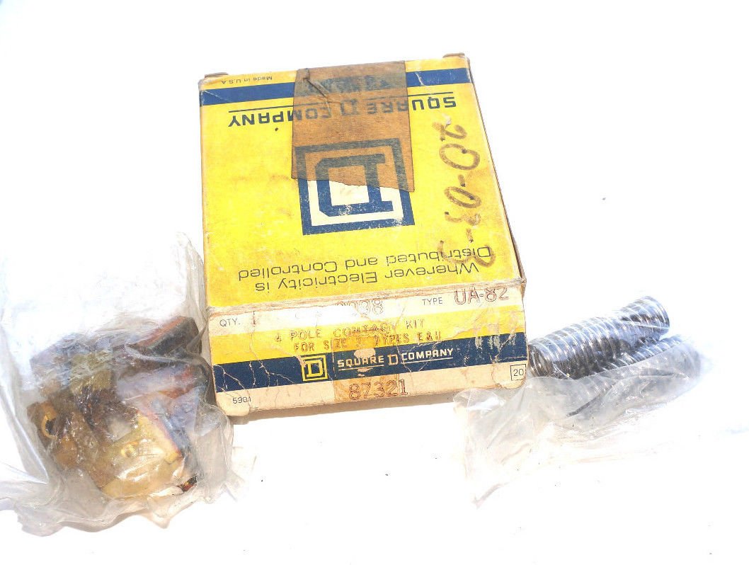 NEW SQUARE D 9998-UA82 CONTACT KIT 87321 9998UA82 - SB Industrial ...