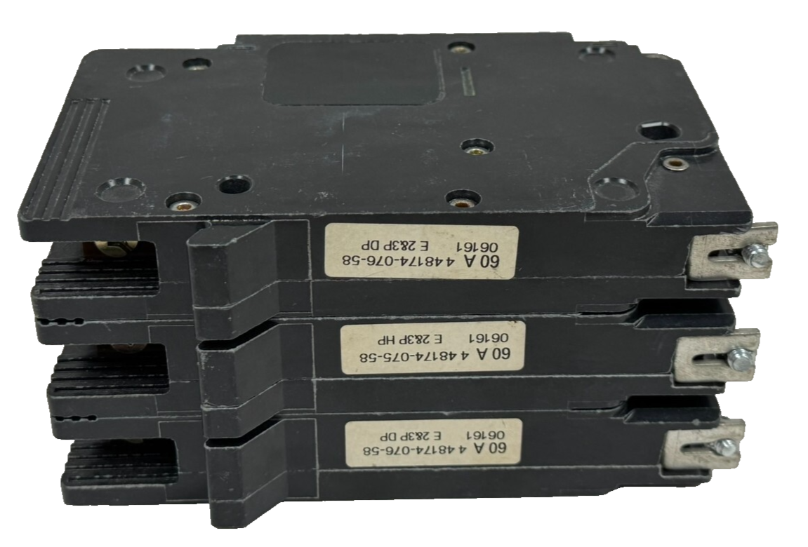 NEW SQUARE D EDB34060 CIRCUIT BREAKER 60A 3P HACR CAAR - SB Industrial ...