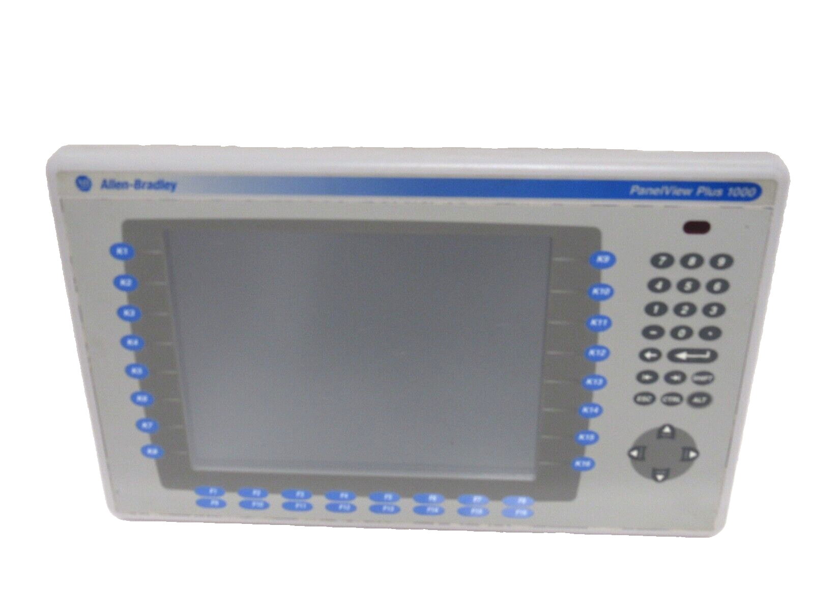 USED ALLEN BRADLEY 2711P-B10C4D1 PANELVIEW PLUS 1000 SER.A REV.D 2711P ...
