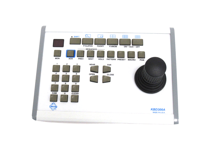 USED PELCO KBD300A JOYSTICK CONTROLLER KEYPAD - SB Industrial Supply, Inc.