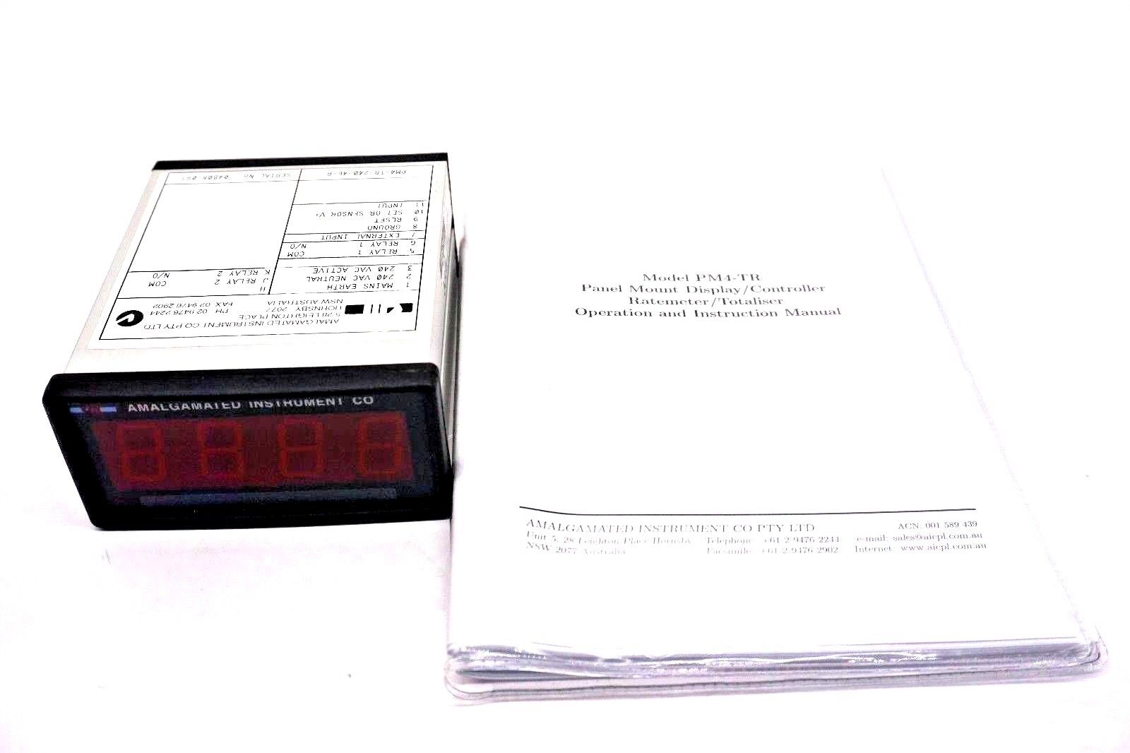 NEW AMALGAMATED PM4-TR-240-4E-R PANEL CONTROLLER PM4TR2404ER , PM4-TR ...