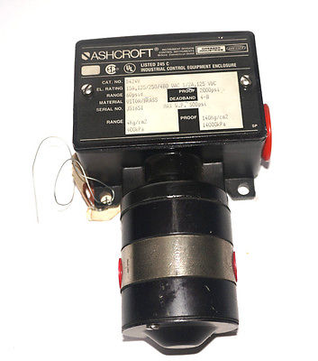 NEW ASHCROFT D424V PRESSURE SWITCH - SB Industrial Supply, Inc.